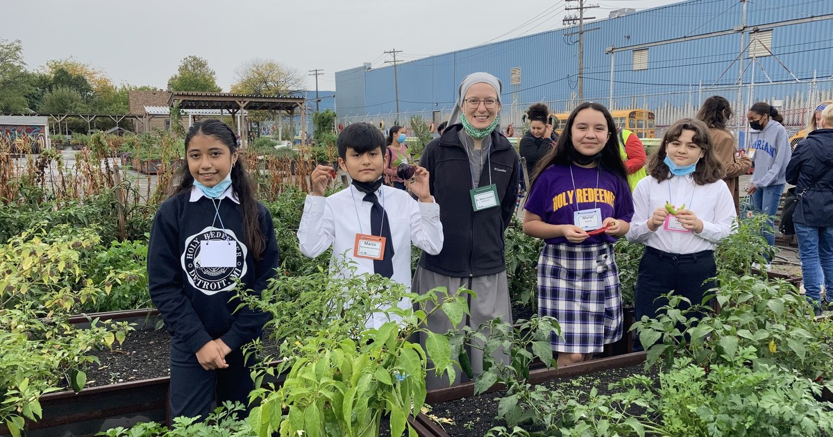 Sowing Seeds in Detroit | Society of Our Lady of the Most Holy Trinity